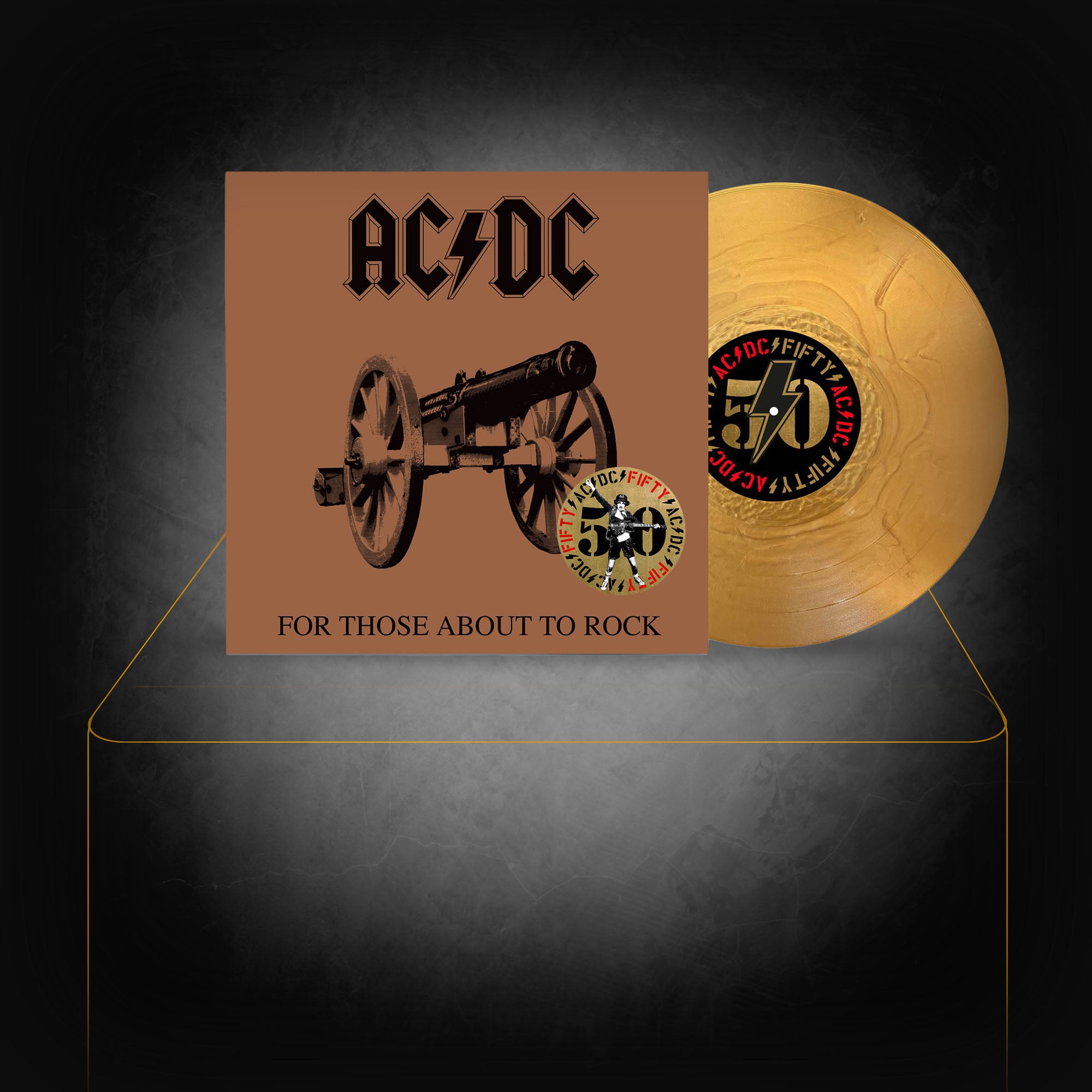 Vinyle For Those About To Rock (We Salute You) Édition Limitée en OR ...