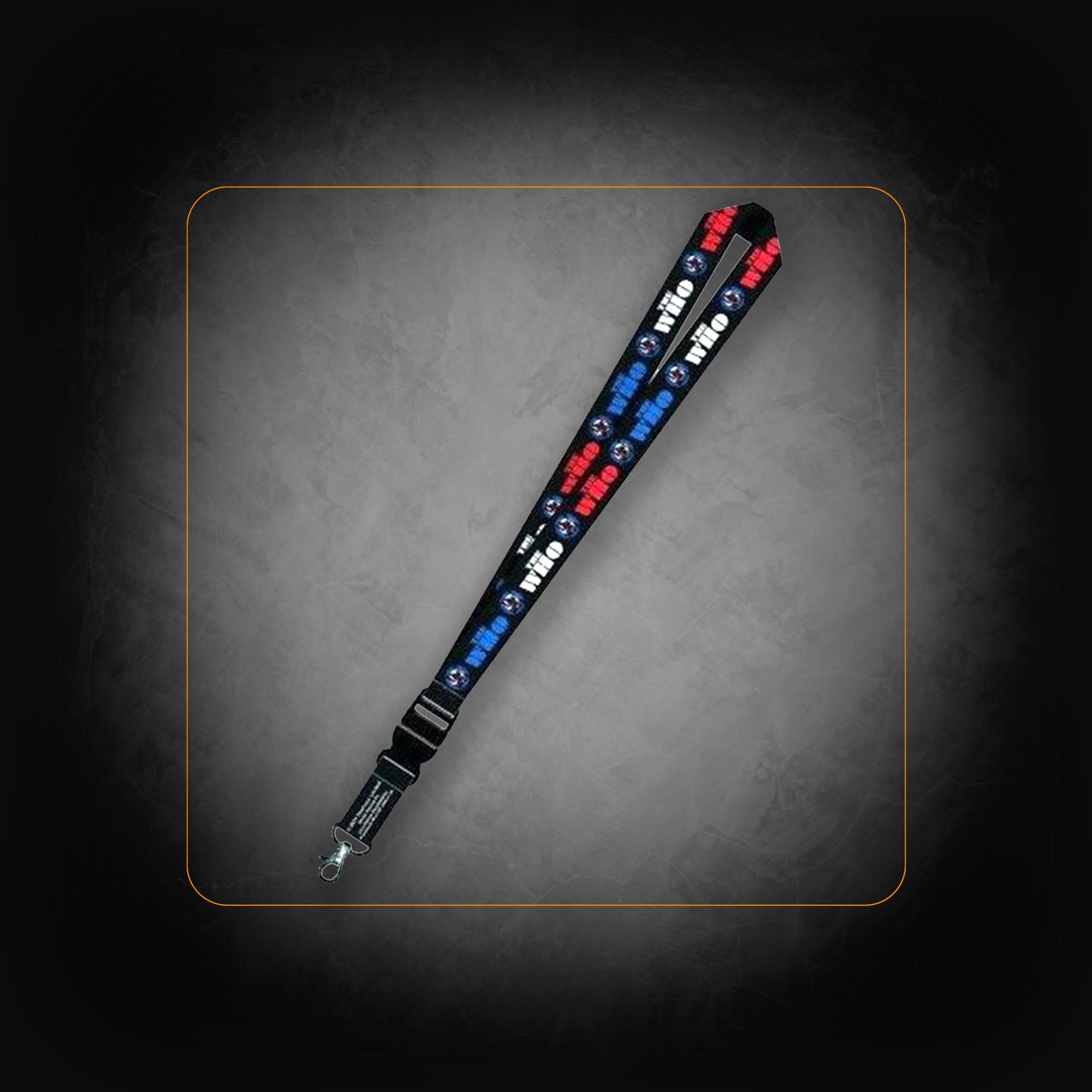 Lanyard target logo - The Who – OFFSTAGE