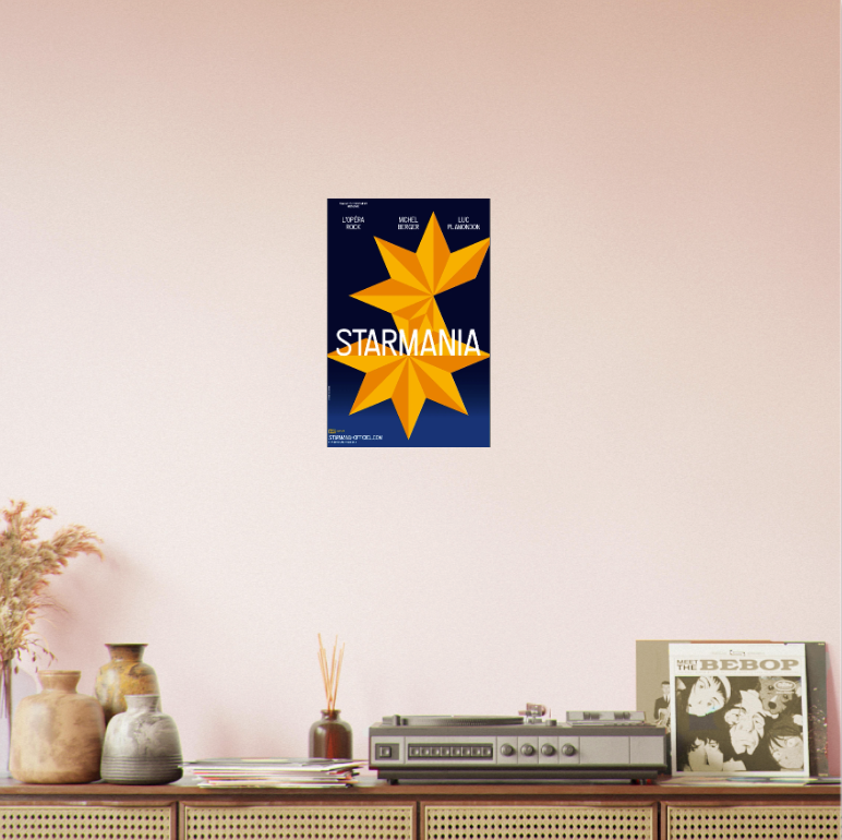 Affiche Spectacle Starmania Personnalisée – OFFSTAGE